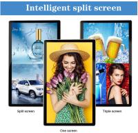 China 55'' 65'' Floor Standing Digital Signage Open Source Network For Advertising Promotion for sale