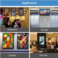 China Android 7.1 Indoor Digital Advertising Screens Wifi LAN 4G CMS Optional for sale