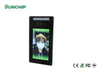 China LCD Digital Signage Display Facial Recognition Infrared Thermometer For Entrance Exit for sale