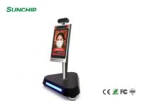 China Smart Face Recognition Infrared Thermometer For Human Body Temperature Test for sale