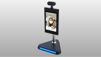 China High Accuracy Body Temperature Scanner Thermometer 8'' LCD Screen 1 Year Warranty for sale