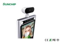 China Temp Monitoring Camera RK3288 Face Recognition Infrared Thermometer for sale