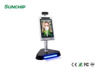 China Temperature Detection Android 7.1 Face Recognition Infrared Thermometer for sale