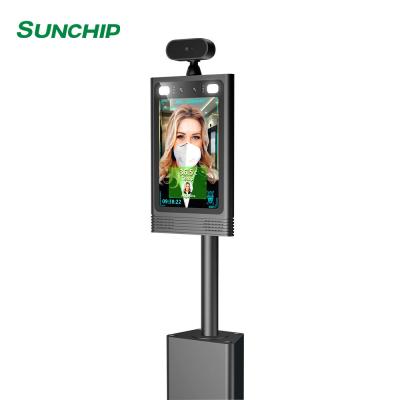 China Infrared RK3288 50cm Face Recognition Thermal Scanner for sale