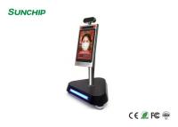 China Fever Alarm Aluminum Face Recognition Infrared Thermometer for sale