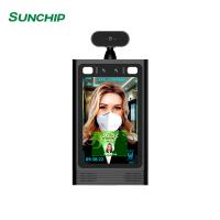 China AI Sensing Touchless Face Recognition Infrared Thermometer for sale