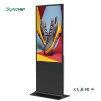 China Shopping Malls Android 65 Inch 4ms Floor Stand Lcd Display for sale