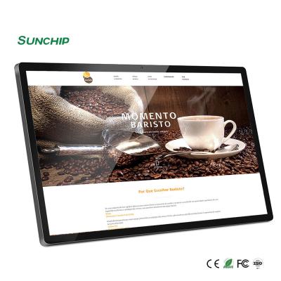 China IPS Wifi HD Bluetooth 500nits Digital Signage Lcd Display for sale