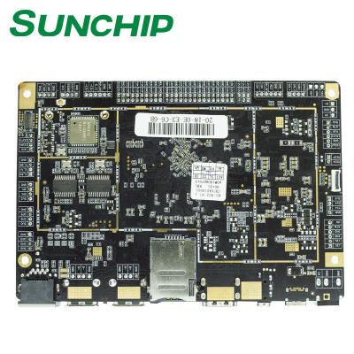 China EDP LVDS 4K Embedded System Board Quad Core Rockchip Rk3288 OEM 7X24 Unattended Mainboard for sale