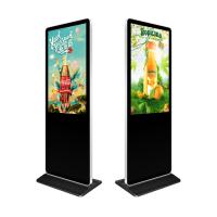 China 32 Inch LCD Advertising Displays High Brightness Floor Standing Digital Signage for sale