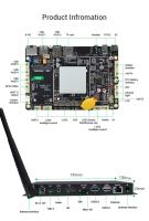 China 4G Network Mini HD Media Box 1080P High Stability Multiple Network Interfaces for sale