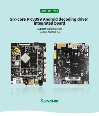 China Industrial RK3399 PCBA Motherboard Embedded Linux Development Board for sale