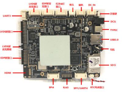 China LPDDR4 4G PCBA Embedded System Board Support MIPI EDP LVDS for sale