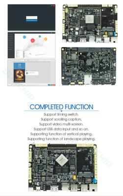 China EDP Industrial ARM Board Android 11 LVDS MIPI For Advertising Machine for sale