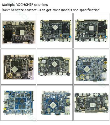 China Bluetooth 4.0 Embedded Android Boards RK3399 Six Core 7