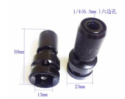 China 1/2 to 1/4 Hex Impact Wrench Converter Adapter Telescopic Cartridge Power Tool Accessory for sale