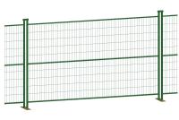 China Hot Dipped Galvanized Temporary Fence Panel 50x50mm 6ft X 10ft for sale