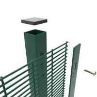 China 358 Anti Climb High Security Mesh Fence 3-5mm Prison Mesh Fencing for sale