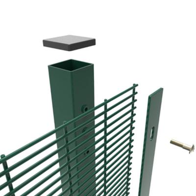 China 358 Anti Climb High Security Mesh Fence 3-5mm Prison Mesh Fencing for sale