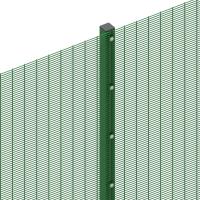 China Green Clearvu Anti Climb Mesh Panels High Security Galvanized 358 Iron Garden for sale