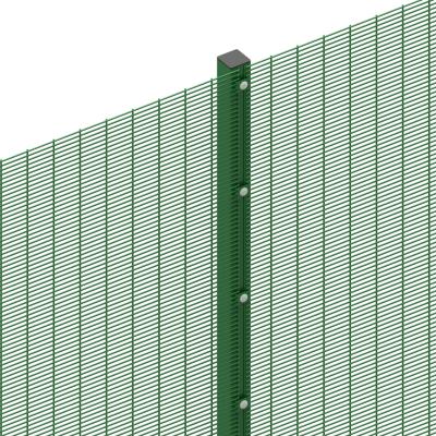 China Green Clearvu Anti Climb Mesh Panels High Security Galvanized 358 Iron Garden for sale