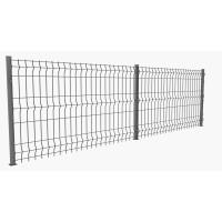 China 3D Curvy Steel Galvanized Welded Mesh Security Panels With Powder Coated Surface for sale