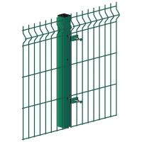 China Steel 3D V Mesh Security Fencing 4mm 60mm Post 50mm X 200mm for sale