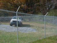China Hot Dipped Galvanized Chain Link Fence PVC Coated 50ft Length for sale