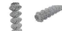 China 5 Foot Chain Wire Mesh Fence Galvanized PVC Commercial Metal Cyclone Wire Mesh Interlink Wire Fences for sale