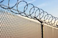 China Football Field Galvanized Steel Chain Link Fence for sale