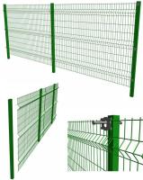 China Outdoor Garden Privacy 3D Curved V Mesh Fencing Gate for sale