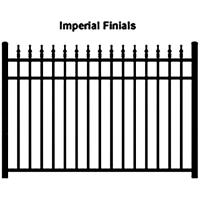 China Powder Coating Iron Wrought Fence 1.2mm-2.5mm 8ft 7ft Galvanized Surface Treatment for sale