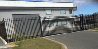 China Outdoor Decorative Wrought Iron Garden Fencing for sale