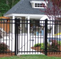 China Decorative 8ft Garden Iron Wrought Fence For Highway 1.2mm-2.5mm for sale