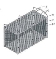 China Galvanized Outdoor Heavy Duty Dog Kennel Large Removable Tray for sale