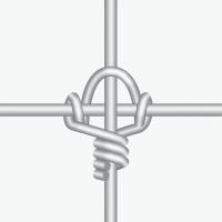 China Wood High Tensile Fixed Knot Wire Fencing For Cattle High Strength Galvanized for sale