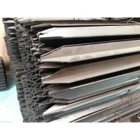 China Metal Hot Dipped Galvanised Steel Star Pickets Y Steel Fence Posts for sale
