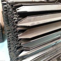 China Powder Coating 5 Foot Metal T Post 6ft 7ft Balck for sale