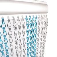 China Light Weigh Metal Mesh Curtain Anodizing Powder Coating Polishing Brushing 1m-3m High Strength Fireproof for sale