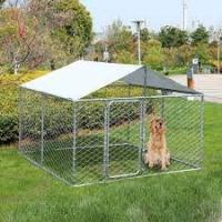 China Galvanized Outdoor Heavy Duty Dog Playpen For Large Dogs for sale