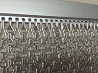 China 1m-3m Chain Link Wire Mesh Curtains With Plain / Twill / Dutch Weave for sale