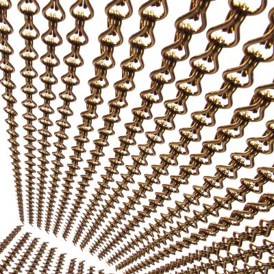 China 0.8-2.0mm Metal Mesh Curtain For Decoration Window Blinds Room Divider for sale