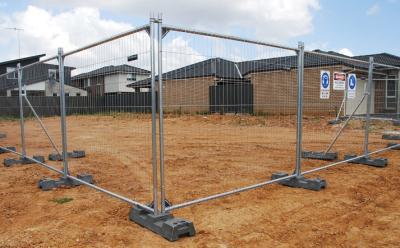 China 1800x2100mm Mesh Fence Panels Temporary Construction Hot Dipped Galvanized for sale