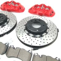 China Jekit 6 Pot Big Brake Kit Red Caliper 380*36mm Disc Floating Bell for sale