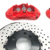 China Jekit 6 Pot Big Brake Kit Red Caliper 380*36mm Disc Floating Bell for sale
