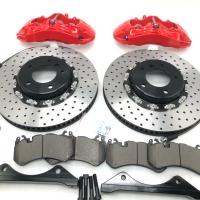 China Jekit 6 Pot Big Brake Kit Red Caliper 380*36mm Disc Floating Bell for sale