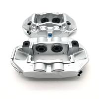 China Jekit Sliver Brake Caliper 355x28mm Iron Rotor 4 Pots Brake Kit for sale