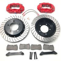 China Jekit 6 4 Pots Front Disc Brake Caliper Set 380x34mm Rear Disc Brake 380x28mm for sale