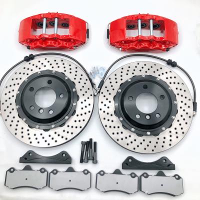 China Custom Color 9040 Brake Caliper 355*32mm Disc For Golf 7 for sale