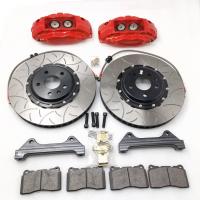 China Jekit Tesla F50 4 Pot Brake Kit 355*32mm Type III Brake Disc Kit for sale